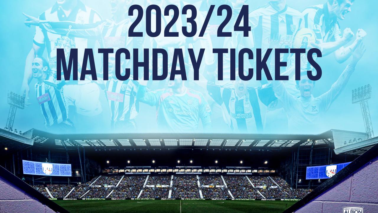 Tickets | West Bromwich Albion