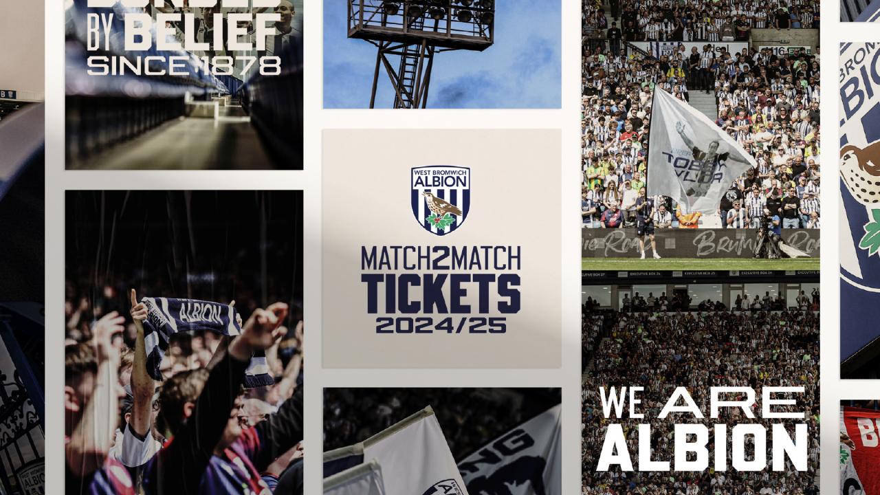 Tickets | West Bromwich Albion
