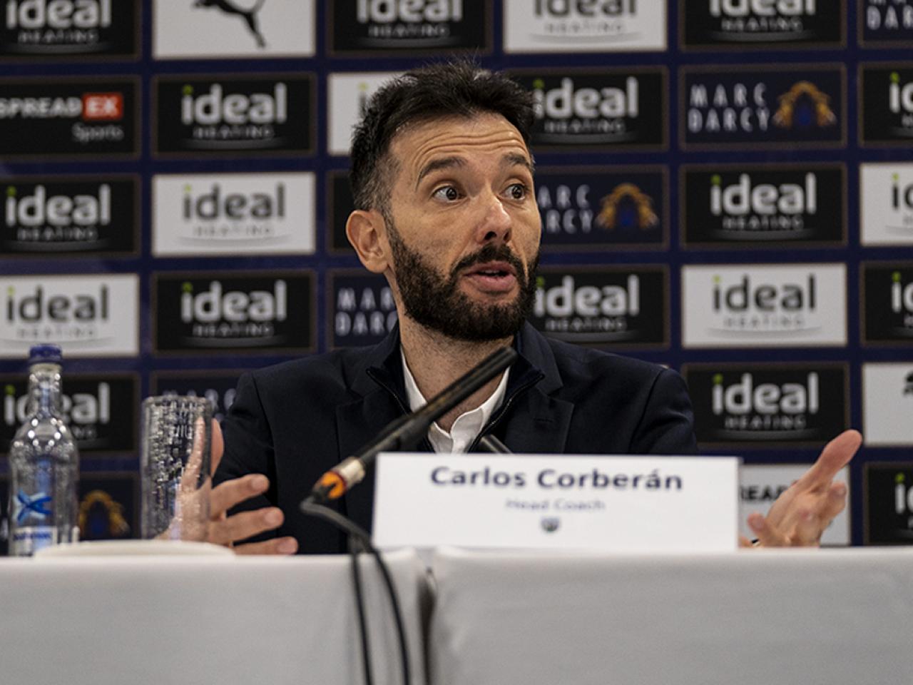Carlos Corberán's first Albion press conference | West Bromwich Albion
