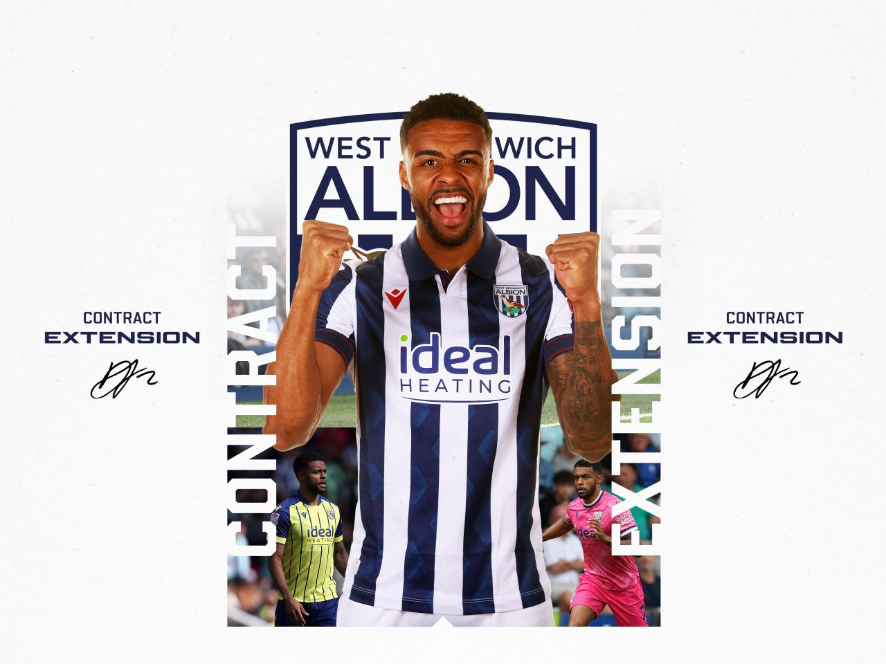 Darnell Furlong signs contract extension | West Bromwich Albion