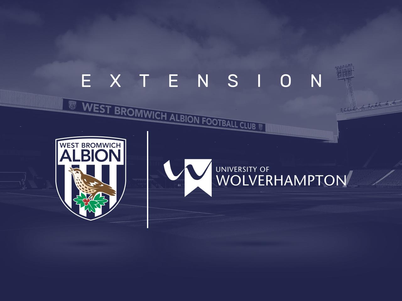 West Bromwich Albion extend partnership with University of Wolverhampton | West Bromwich Albion
