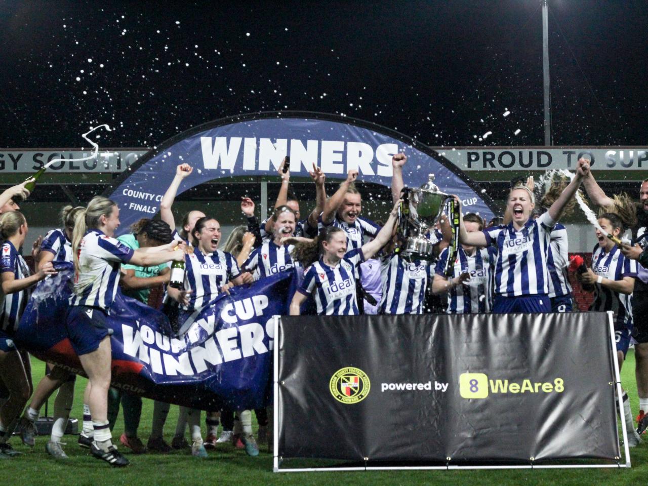 Albion Women win Birmingham County FA Challenge Cup thanks to thumping ...