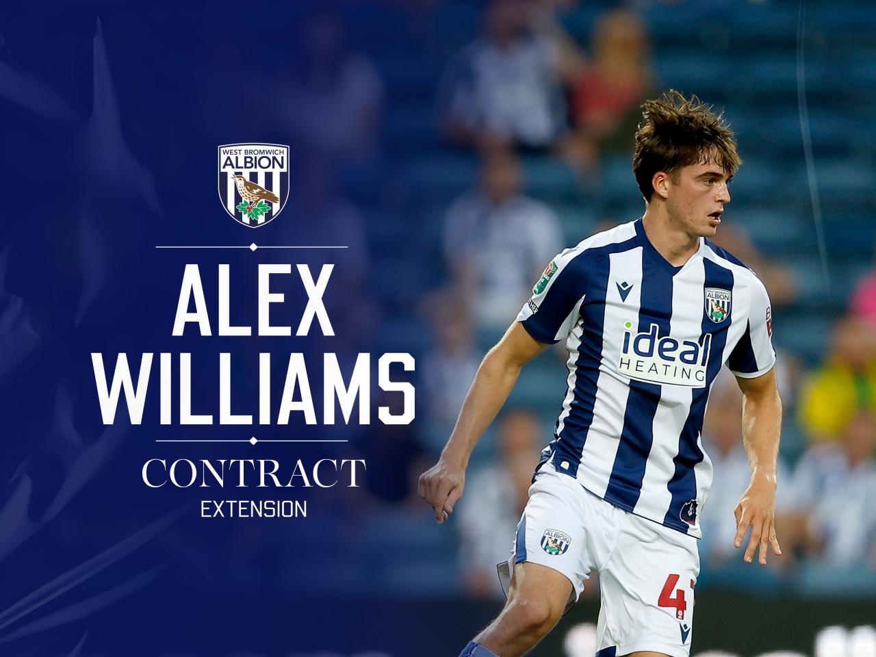 Alex Williams signs contract extension | West Bromwich Albion
