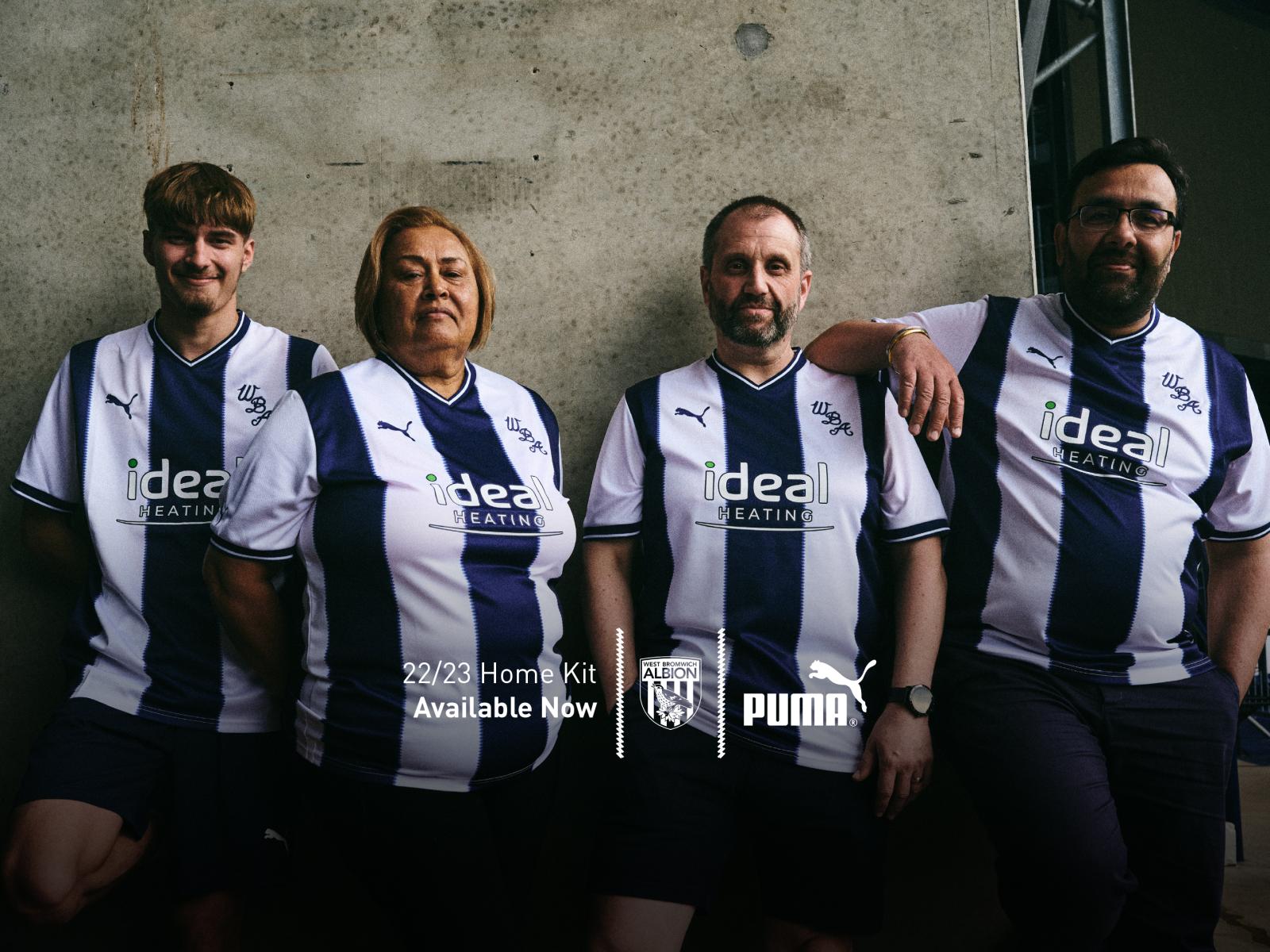 Albion launch new 2022/23 home kit | West Bromwich Albion