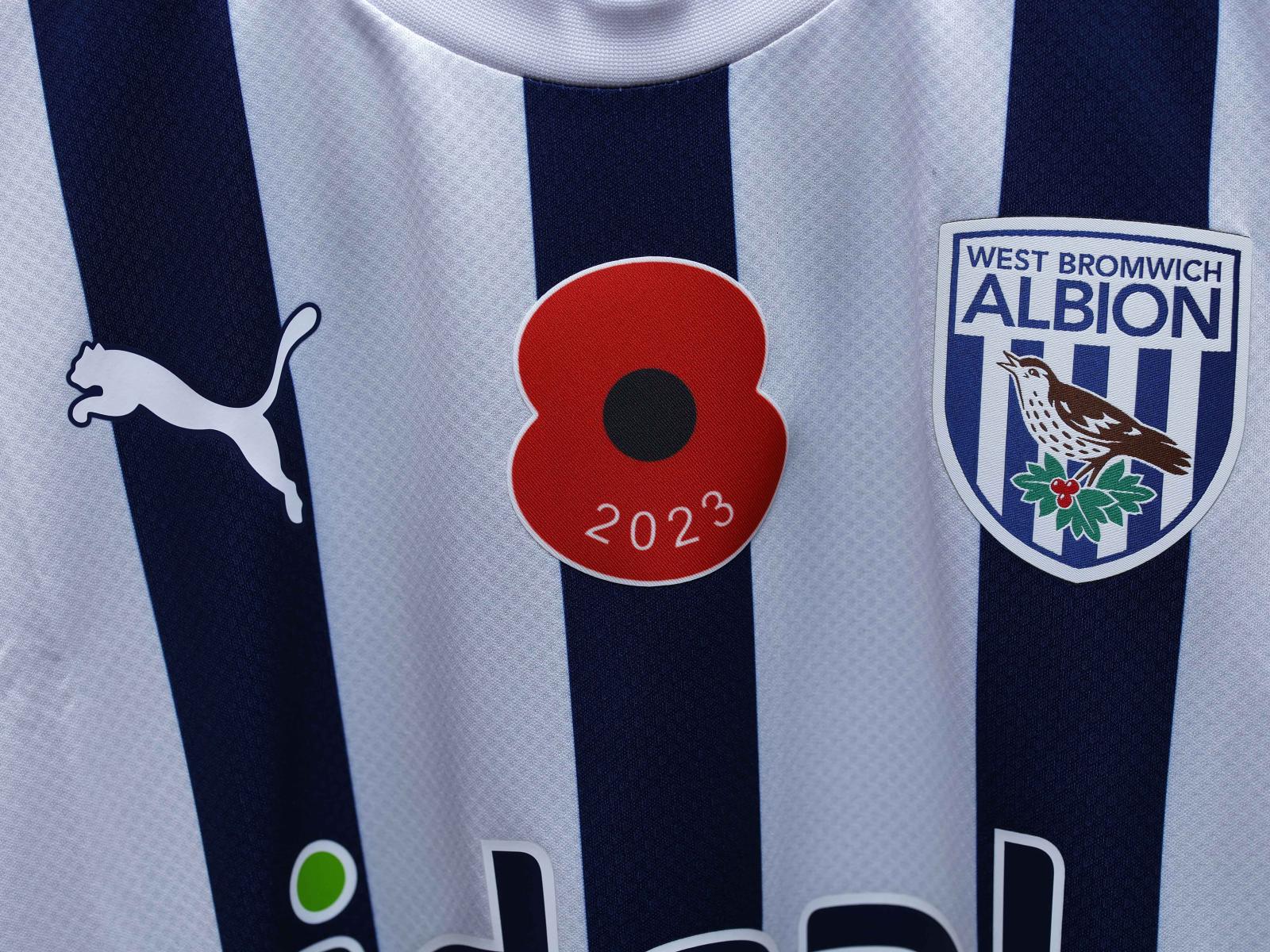 Auction LIVE for Hull City poppy shirts | West Bromwich Albion