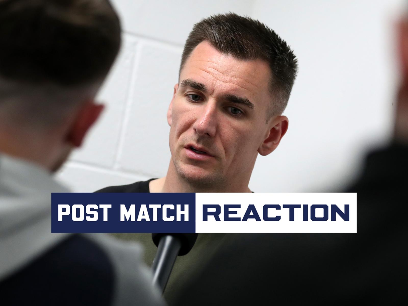 Jed Wallace | We're disappointed but there's so much to be proud of ...