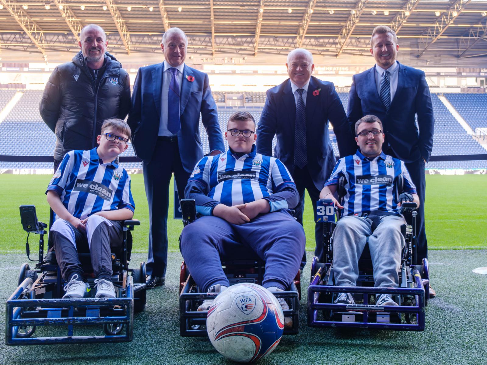 The Albion Foundation partner with We Clean | West Bromwich Albion