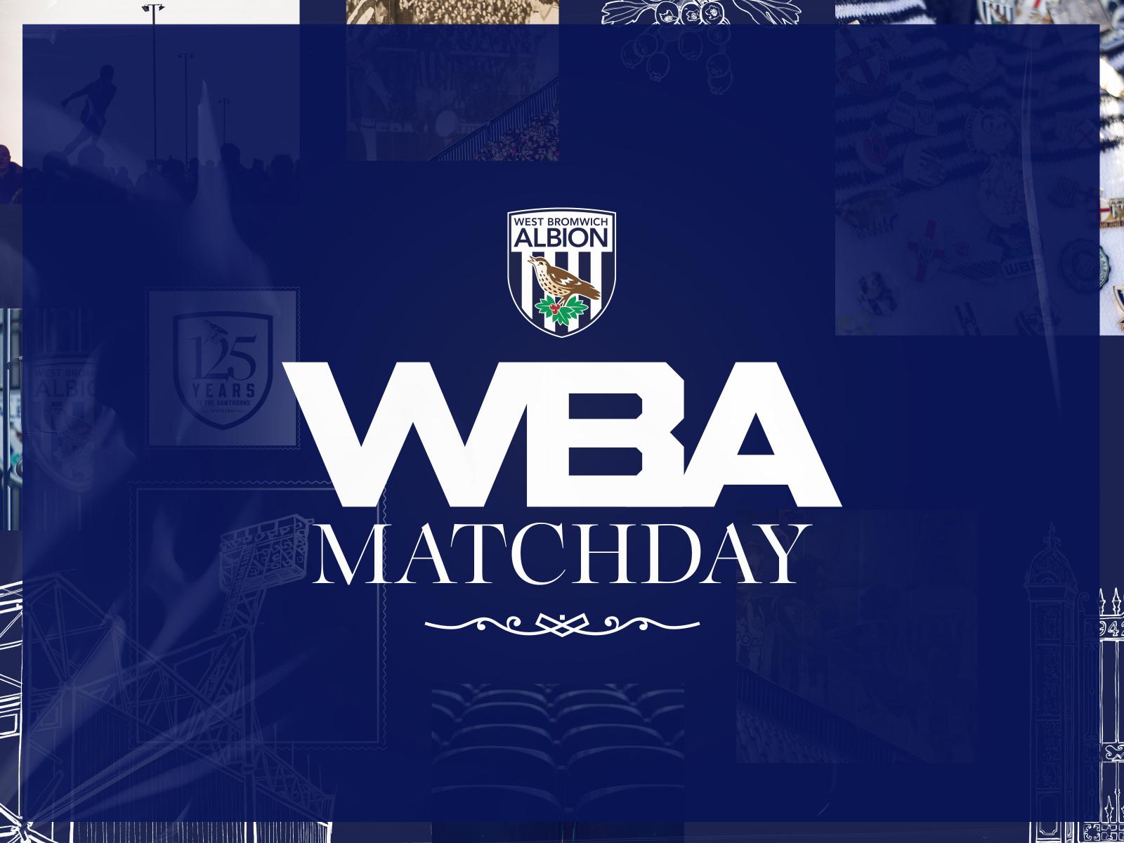 Albion vs Blackburn Rovers | Match Pack | West Bromwich Albion