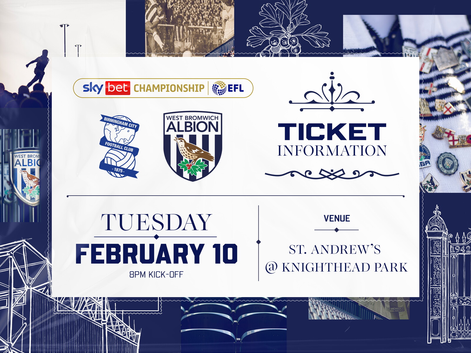 Ticket details | Birmingham City at St. Andrew’s @ Knighthead Park ...