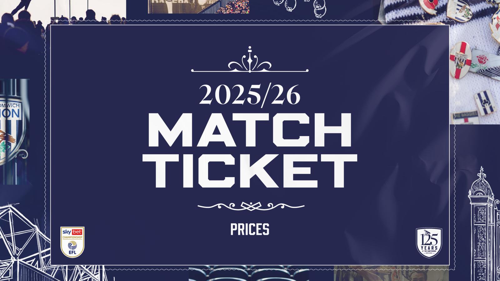 Tickets | West Bromwich Albion