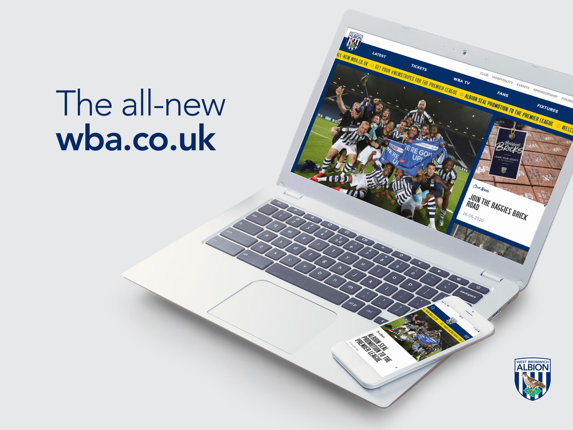 Welcome to the new-look wba.co.uk | West Bromwich Albion