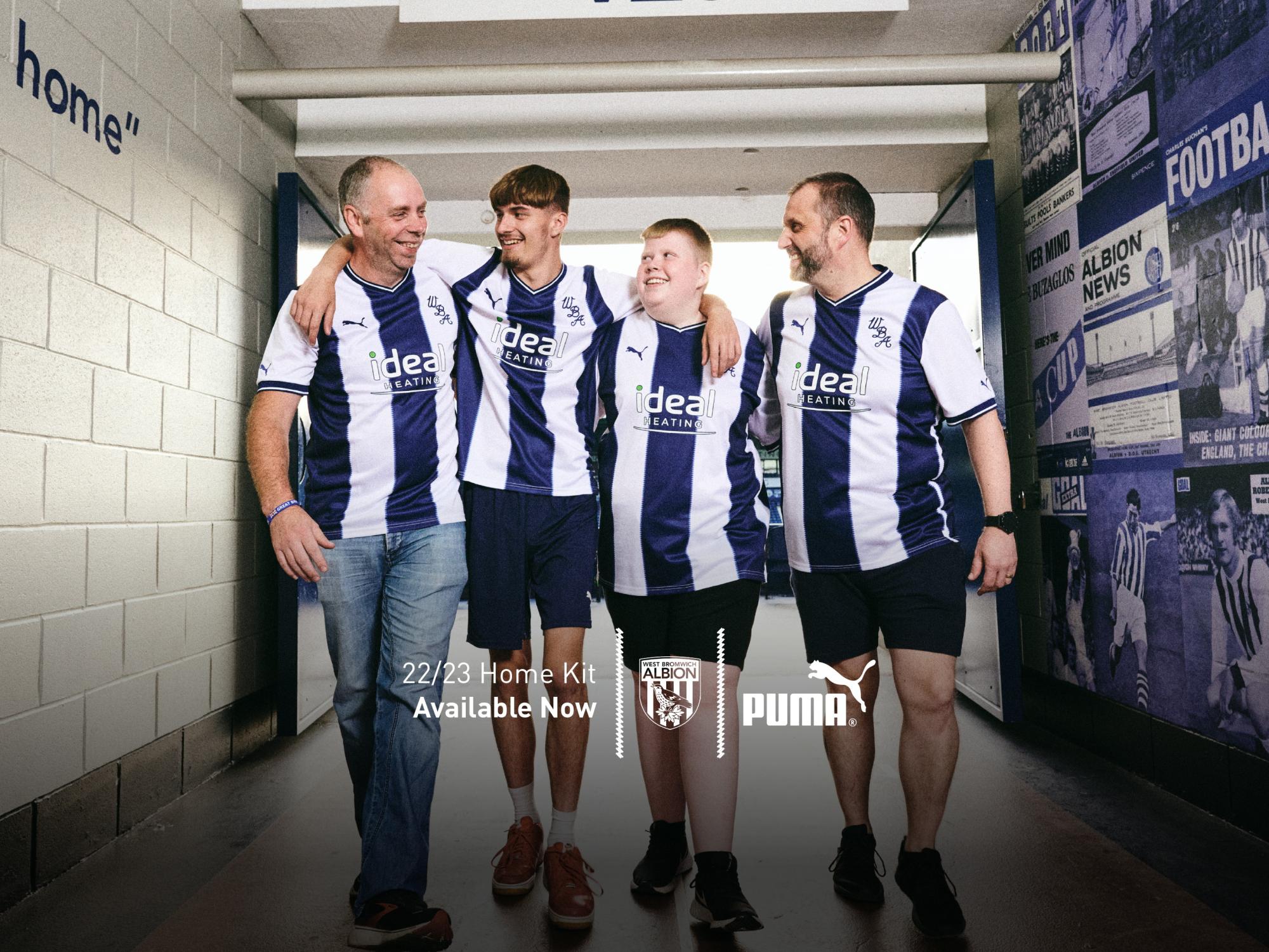 Take a closer look at the home kit | West Bromwich Albion