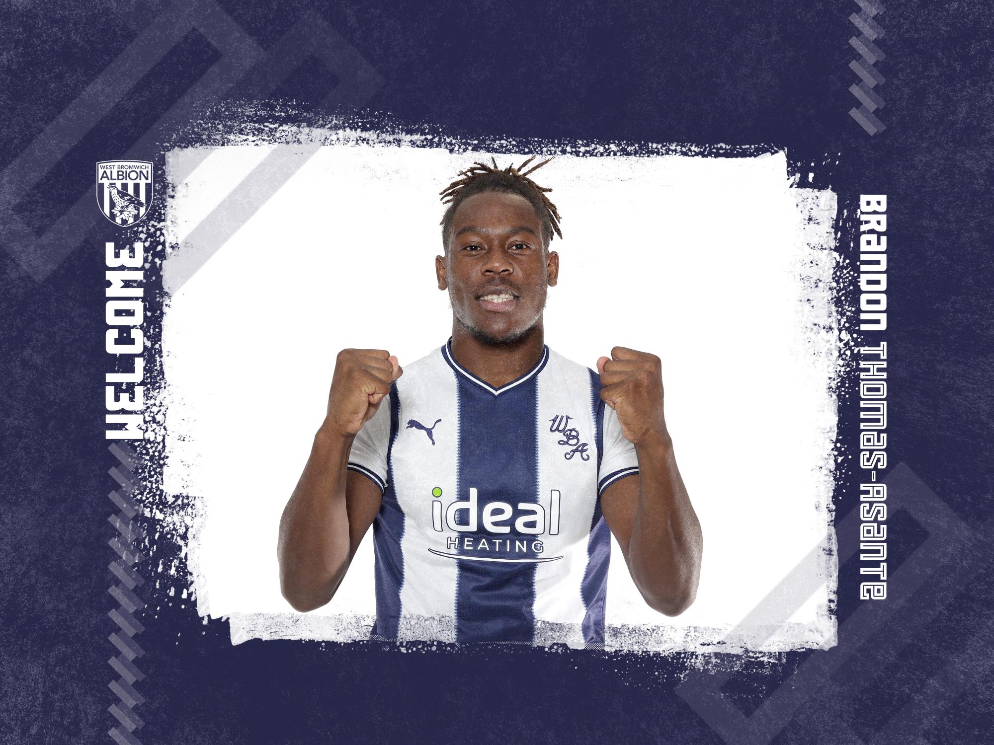 Brandon Thomas-Asante signs for Albion | West Bromwich Albion Brandon Thomas-Asante signs for Albion | West Bromwich Albion