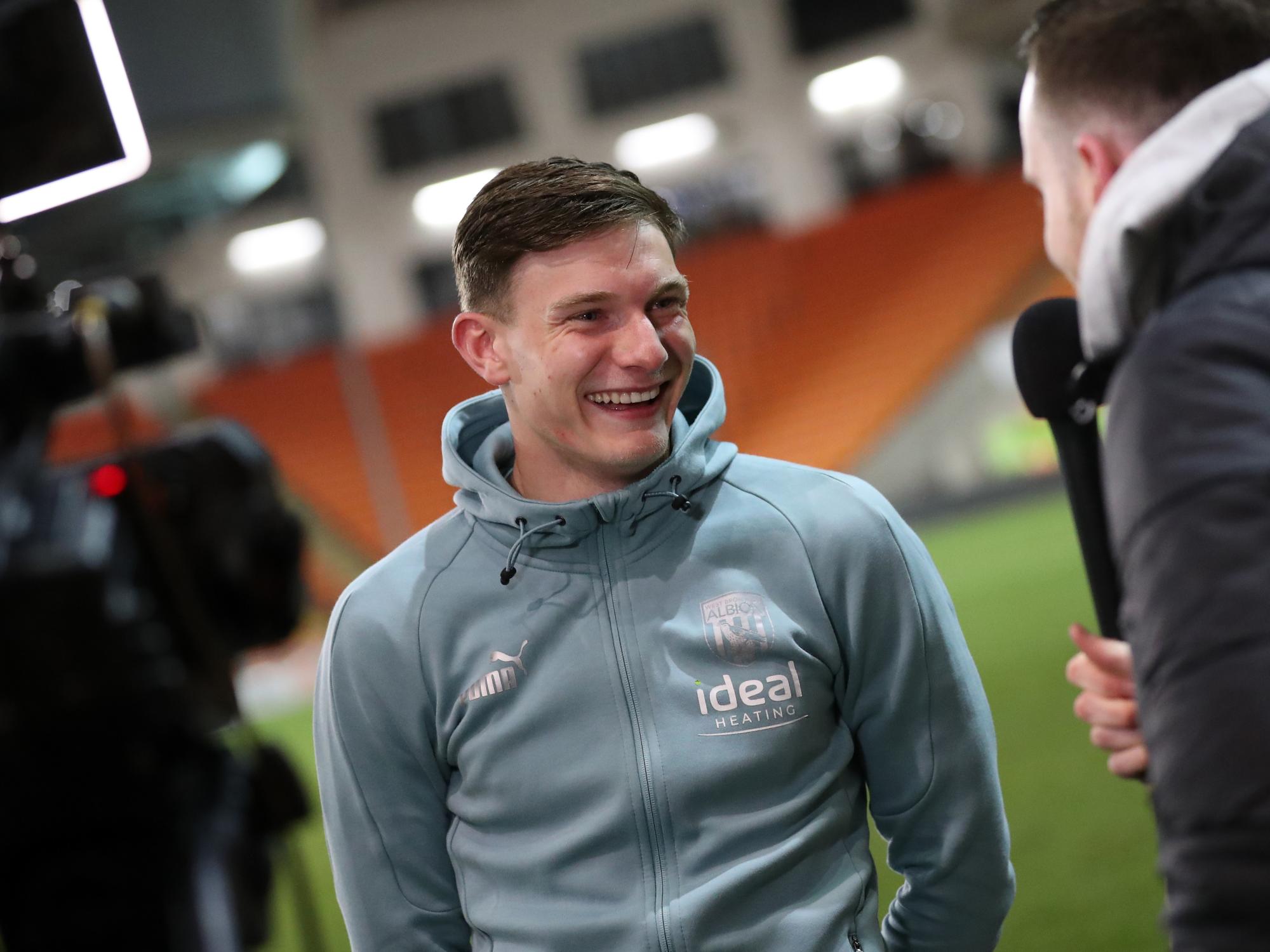 Taylor Gardner-Hickman | Blackpool win is 'massive' | West Bromwich Albion