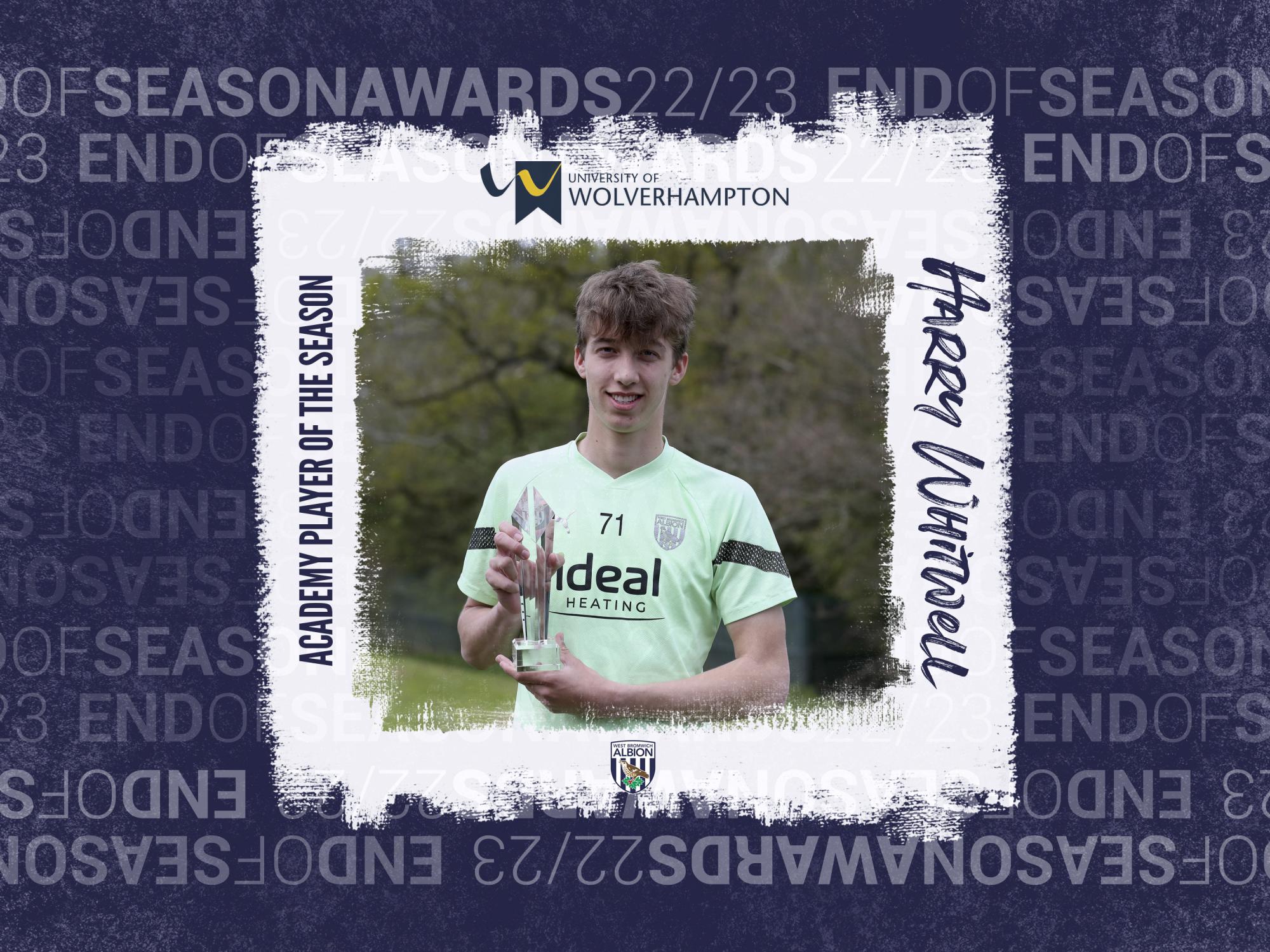 Harry Whitwell named University of Wolverhampton Academy Player of the ...