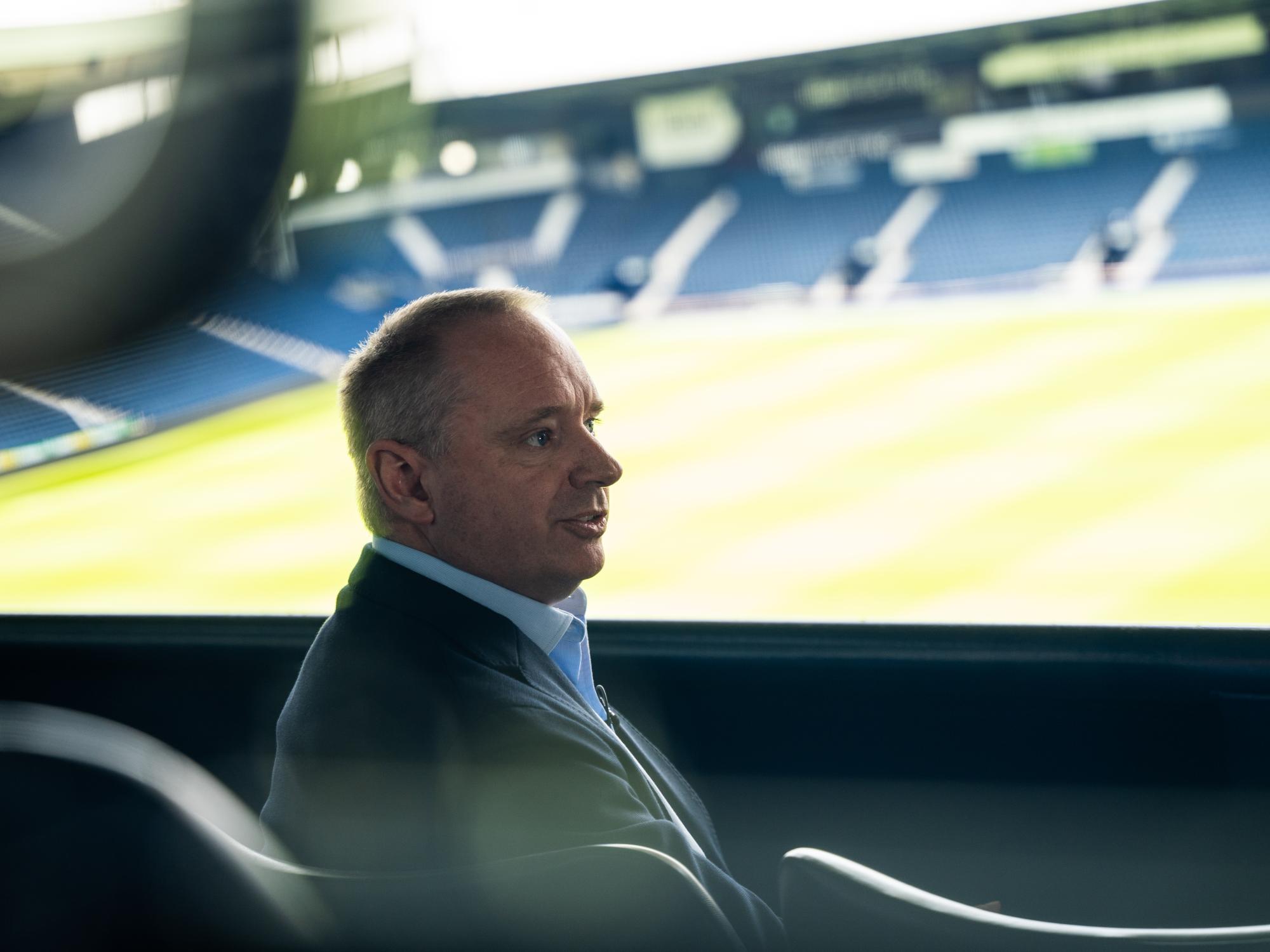 Mark Miles' first WBA TV interview as Albion Managing Director | West ...