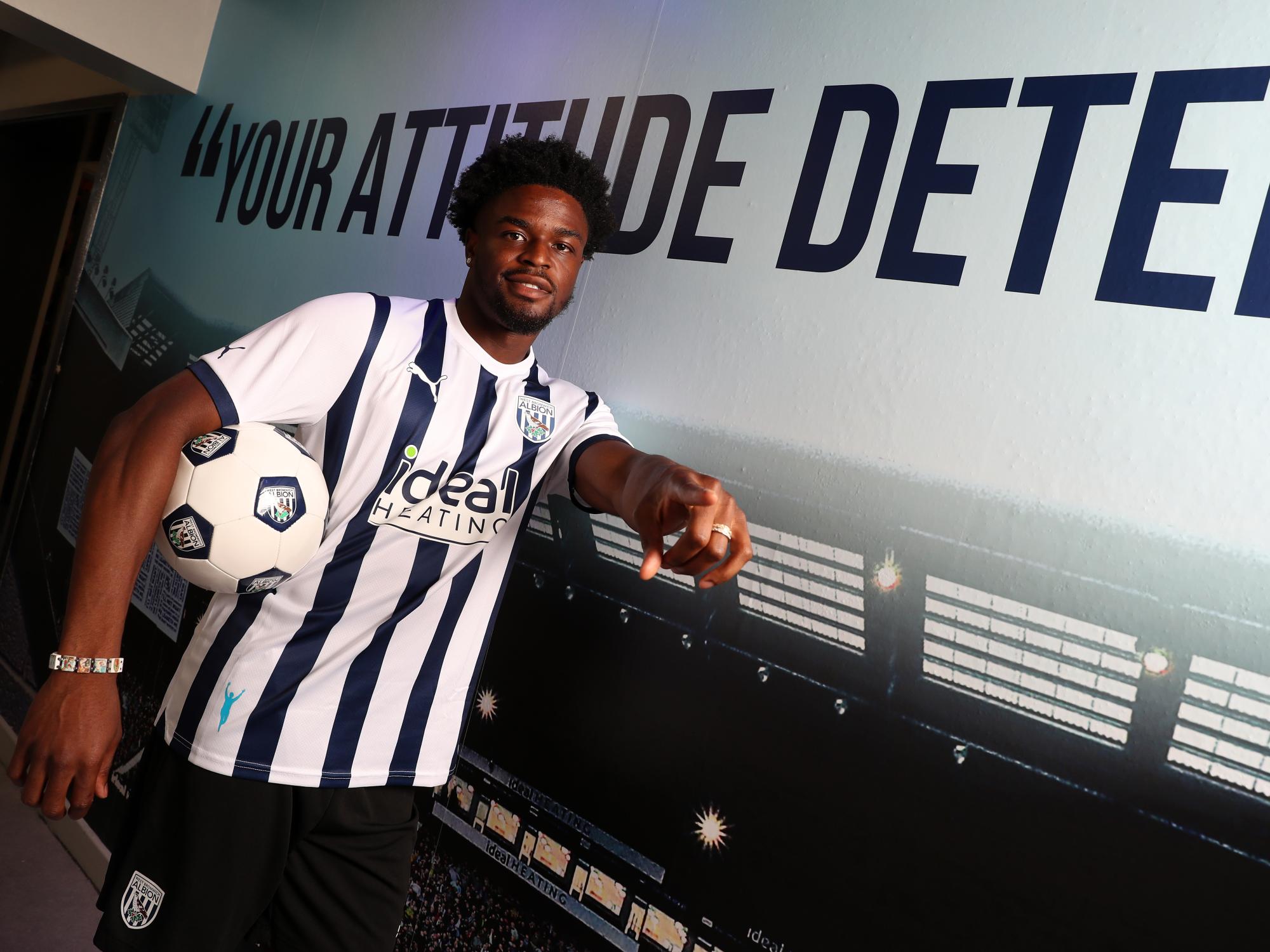 GALLERY | Josh Maja becomes a Baggie | West Bromwich Albion