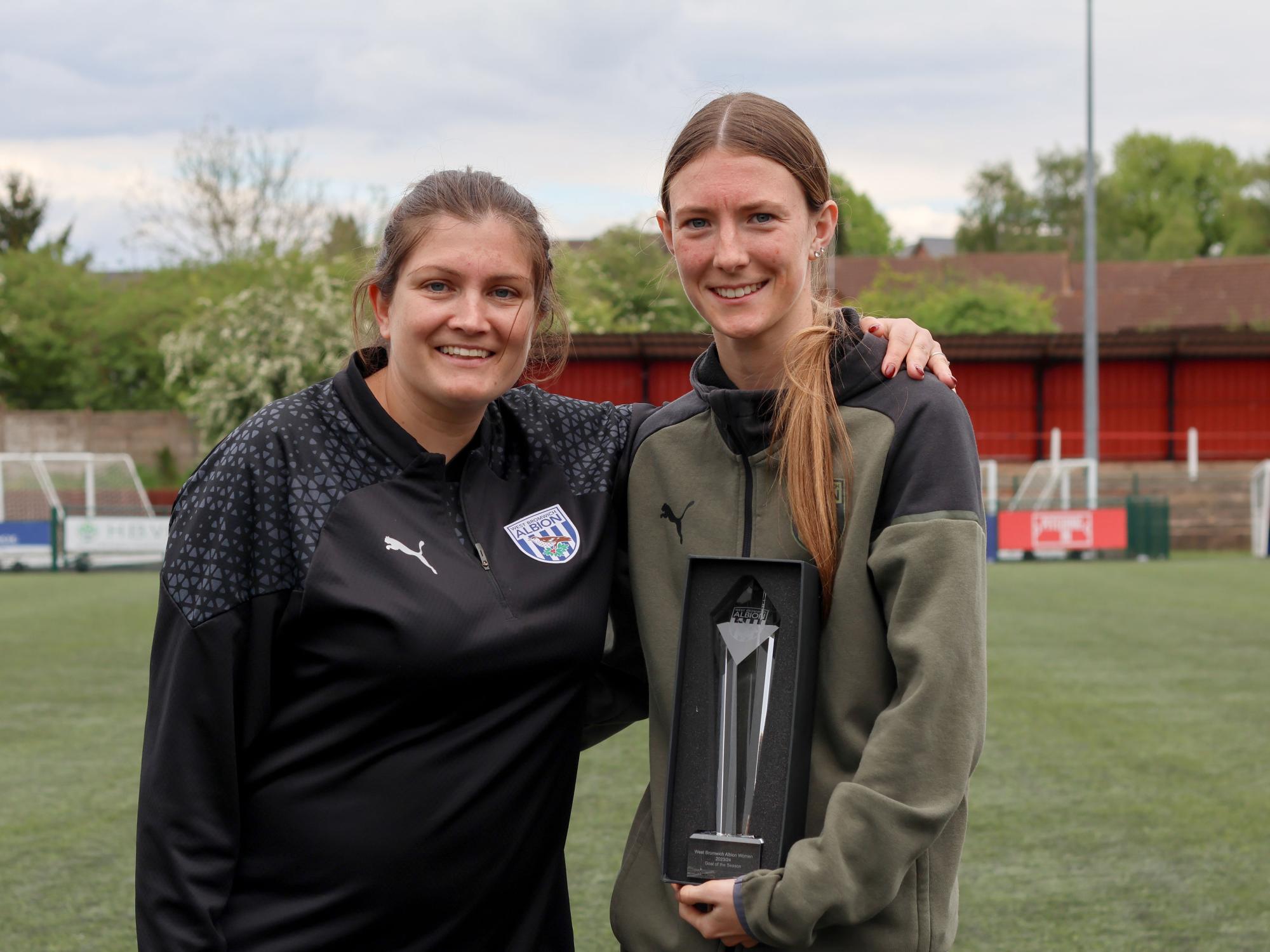 Jess Reavill wins Albion Women Goal of the Season award | West Bromwich ...