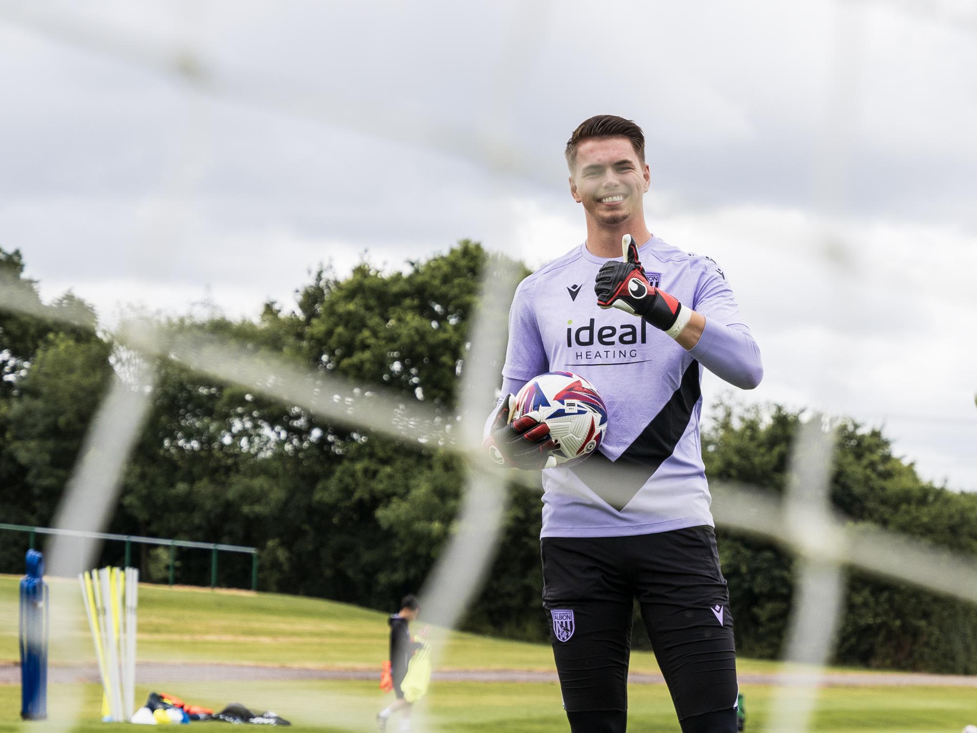 Josh Griffiths signs Albion contract extension | West Bromwich Albion