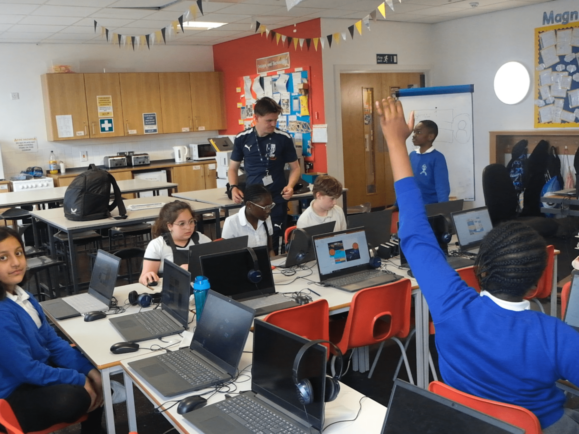 Burnt Tree Primary School make the front page with Premier League ...