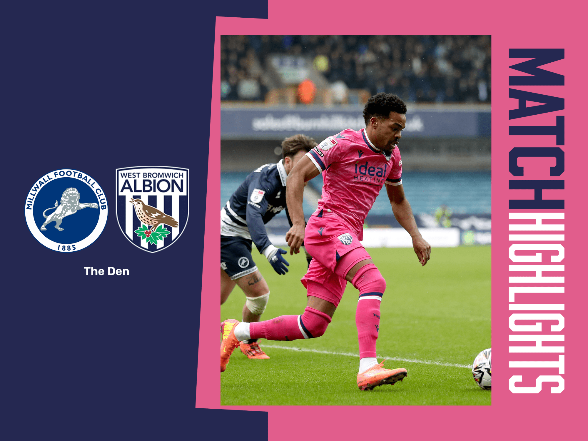 Albion 2-1 Sheffield Wednesday | Match Highlights | West Bromwich Albion