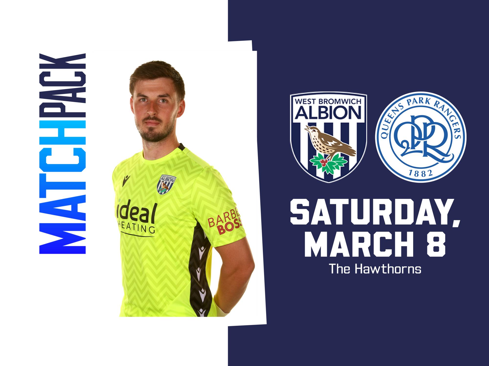 Albion v QPR | Match Pack | West Bromwich Albion