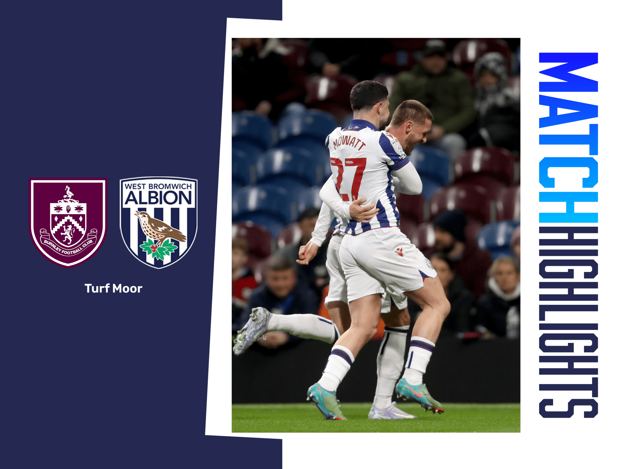 Albion 0-2 Blackburn Rovers | Match Highlights | West Bromwich Albion