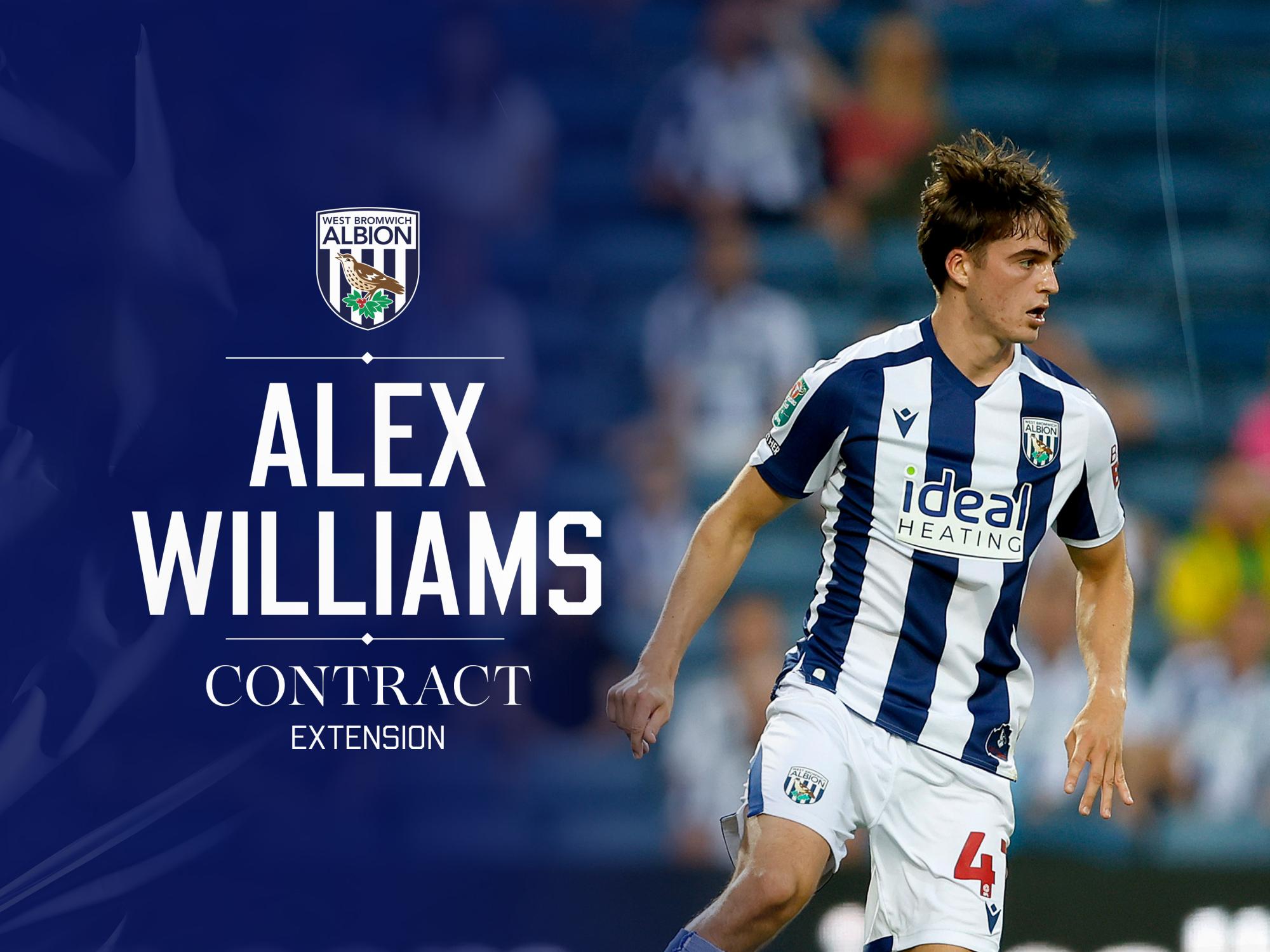 Alex Williams signs contract extension | West Bromwich Albion