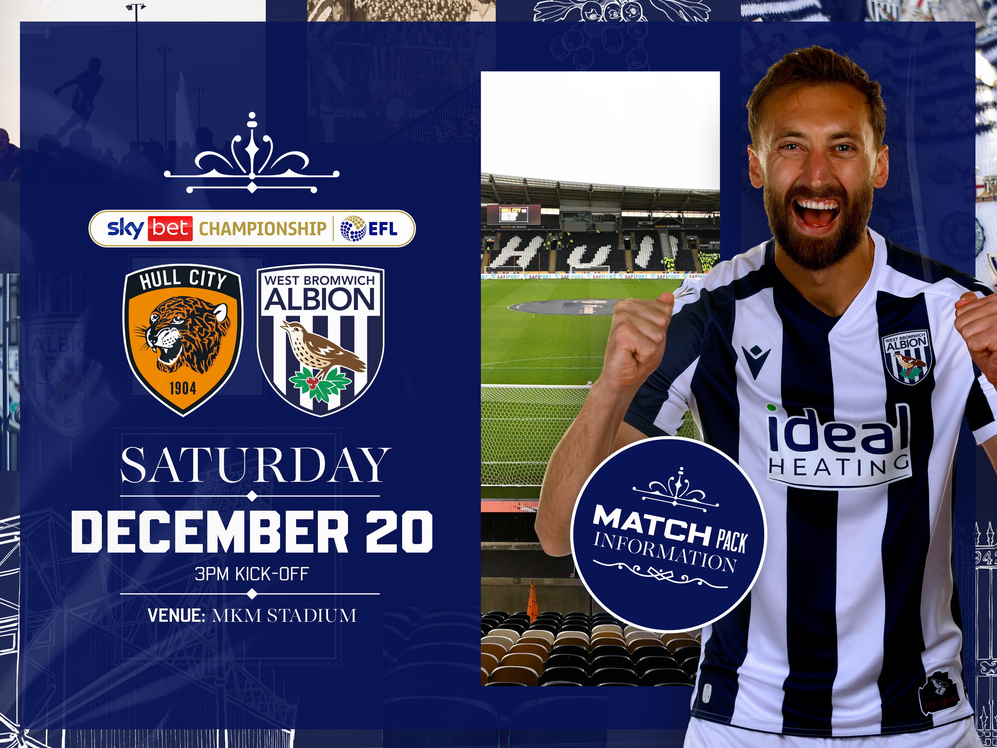 Southampton vs Albion | Match Pack | West Bromwich Albion
