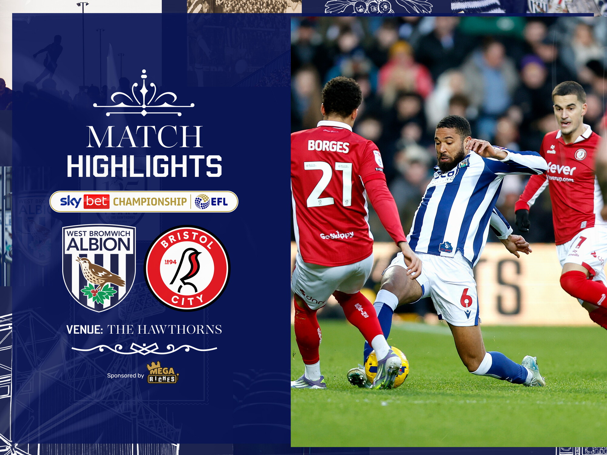 Match Highlights | QPR 3-1 Albion | West Bromwich Albion