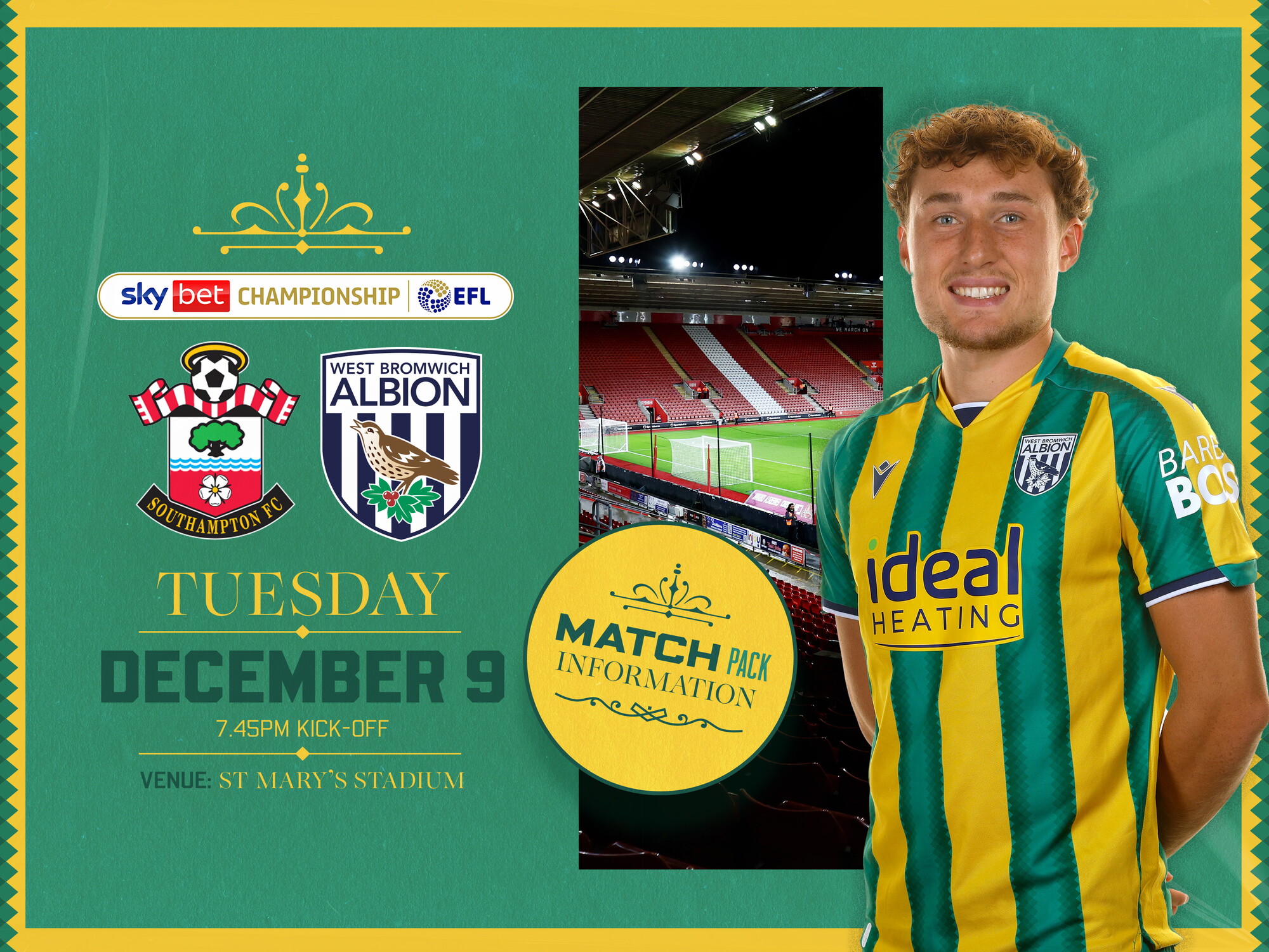 Southampton vs West Bromwich Albion