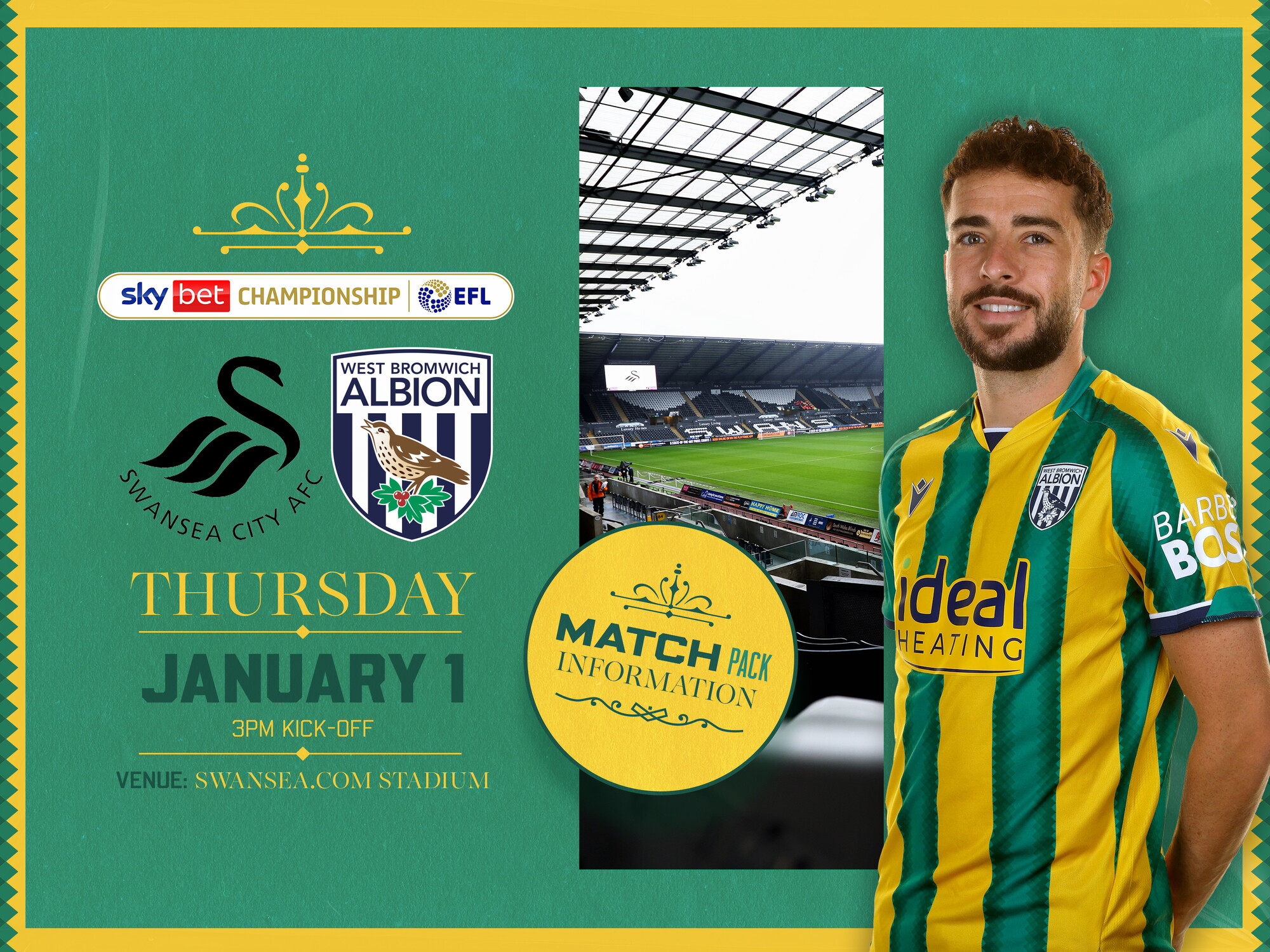 Swansea City vs West Bromwich Albion