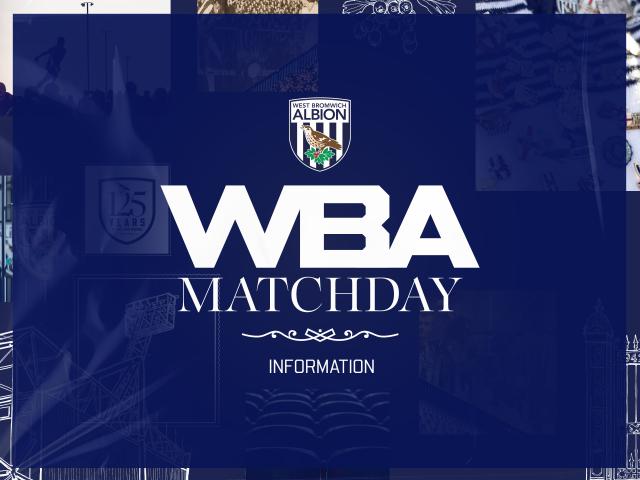 WBA TV Matchday Information | West Bromwich Albion
