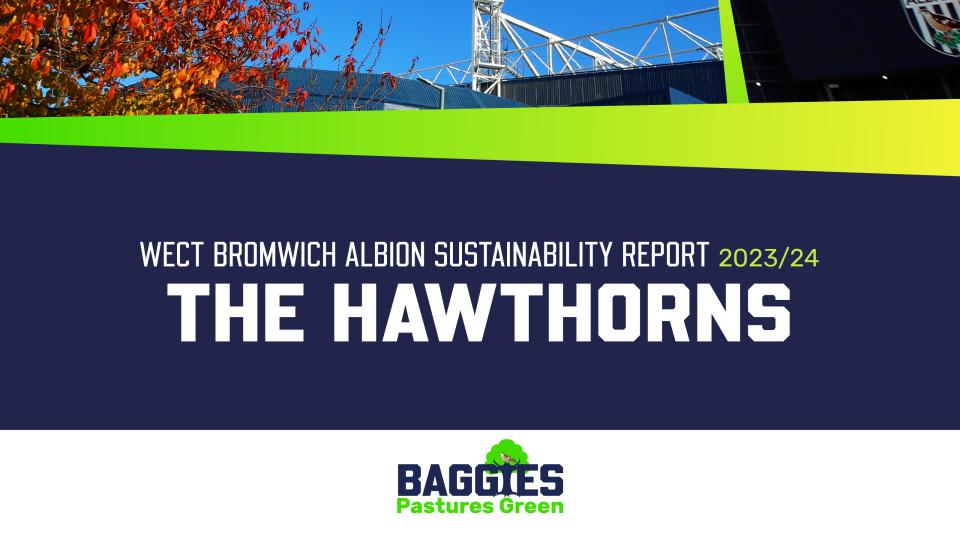 Baggies Pastures Green | West Bromwich Albion