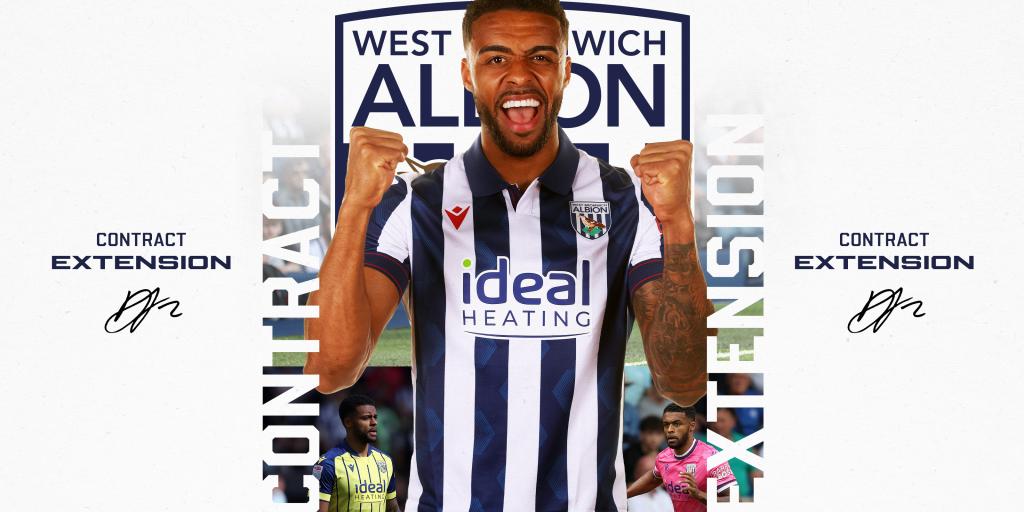 Darnell Furlong signs contract extension | West Bromwich Albion