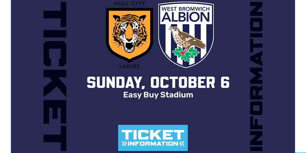 Albion Women Ticket Details | Hull Away | West Bromwich Albion