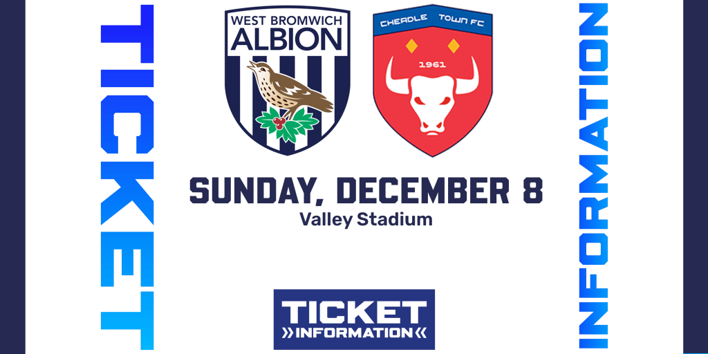 Albion Women Ticket Info | Cheadle Town Stingers (H) | West Bromwich Albion