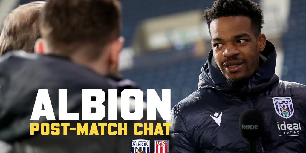 Albion post-match chat | Grady Diangana on Potters point & Tony Mowbray ...
