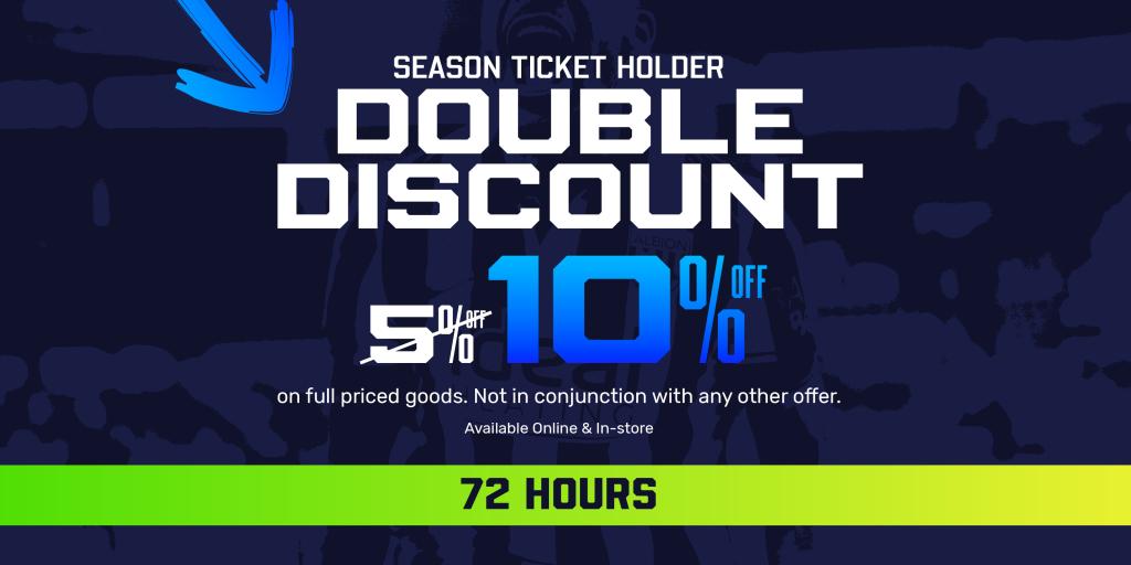 Double discount days announced for season ticket holders | West ...