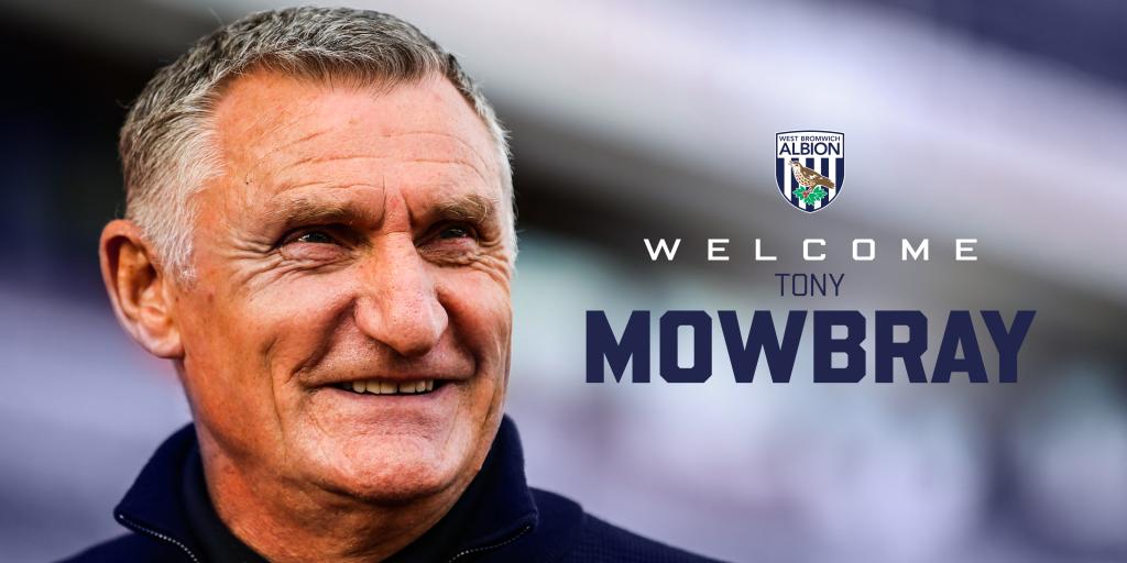 Tony Mowbray appointed Albion Head Coach | West Bromwich Albion
