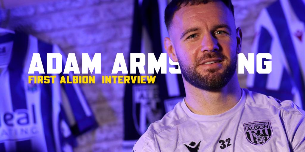 Adam Armstrong's first WBA TV interview | West Bromwich Albion