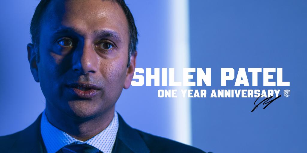 Shilen Patel | One-year anniversary WBA TV interview | West Bromwich Albion