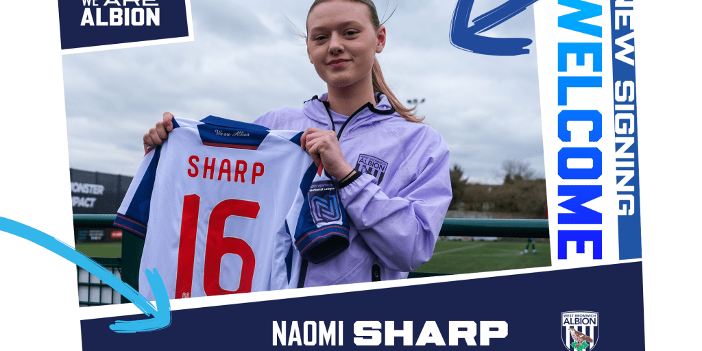 Albion Women secure Naomi Sharp signing | West Bromwich Albion