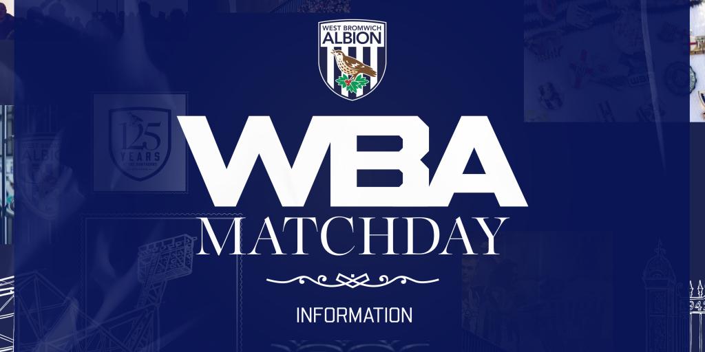 WBA TV Matchday Information | West Bromwich Albion