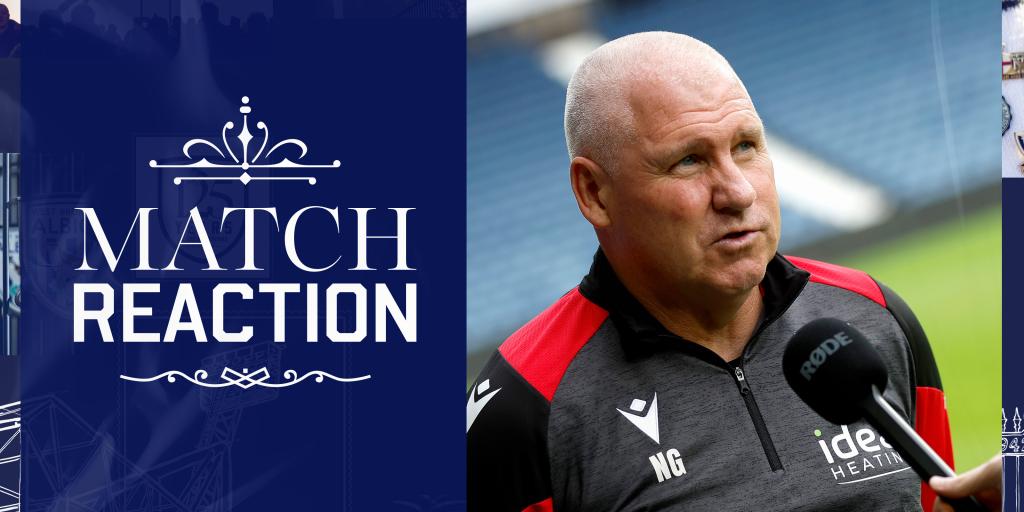 Nigel Gibbs | It was a strong performance despite frustrating result ...