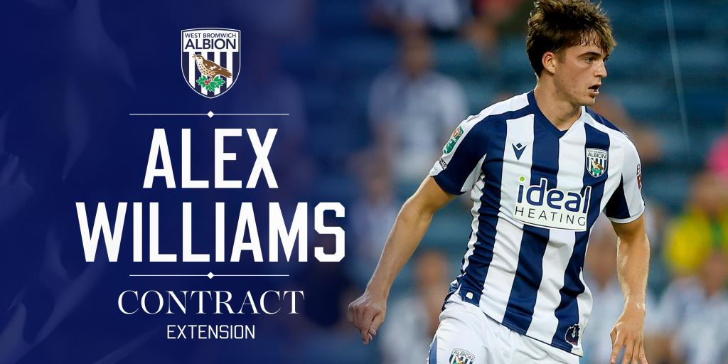 Alex Williams signs contract extension | West Bromwich Albion