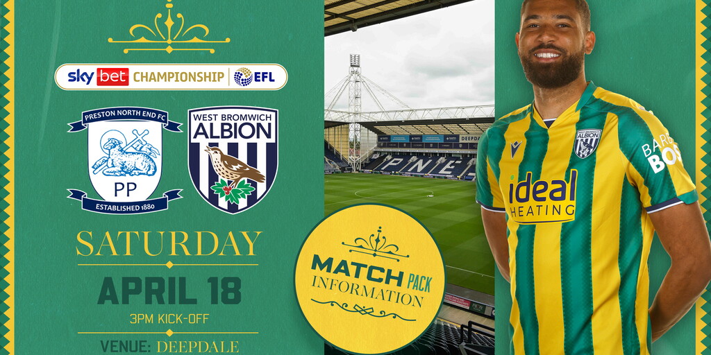 Preston North End vs Albion | Match Pack | West Bromwich Albion